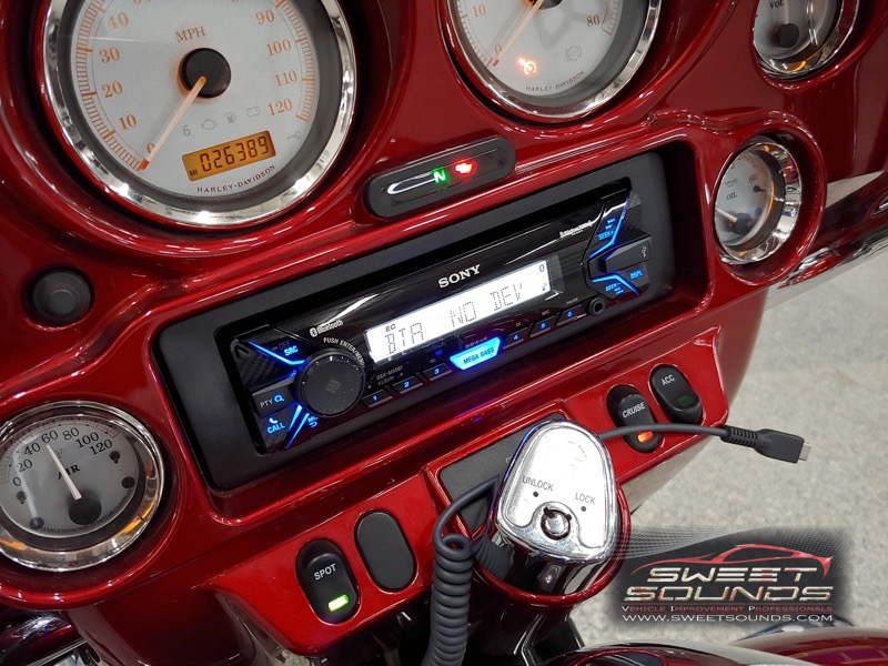 Faribault Client Upgrades 2012 Harley Street Glide Stereo System